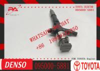 China Denso Injector 095000-5881 23670-30050 Diesel Fuel System Parts for Toyota Truck for sale