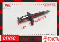 China Common Rail Diesel Fuel Injector 23670-39135 095000-5890 for Toyota Land Cruiser Prado 1KD-FTV for sale