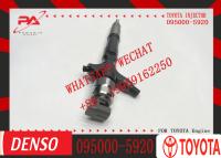 China PINDUN Common Rail Fuel Injector 095000-5920 095000-5921 23670-09070 for Hilux 1KD 3.0 for sale