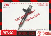 China Diesel Fuel Injector 23670-09060 095000-5930 for Toyota Hilux 2KD-FTV 2.5D Common Rail Injection Valve New for sale