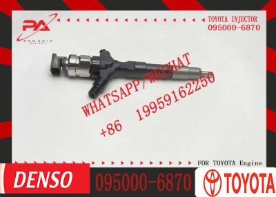 China Common Rail Diesel Fuel Injector 23670-39155 095000-6870 for Toyota Landcruiser 3.0 D 1KD-FTV for sale