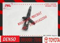 China New Fuel Injector Nozzle 095000-7040 23670-30150 for Toyota Hiace 2.5 D4D HILUX 2KD-FTV Engine for sale