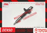China DENSO Common Rail Diesel Fuel Injector 095000-7820 23670-30290 for Toyota for sale