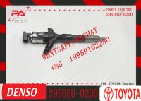 China New Common Rail Diesel Fuel Injector 295050-0200 23670-30400 for Hino 145 Engine for sale