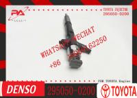 China New Common Rail Diesel Fuel Injector 295050-0200 23670-30400 for Hino 145 Engine for sale