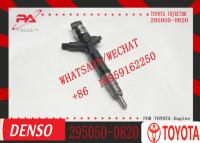 China Common Rail Diesel Fuel Injector 295050-0820 295050-0070 for Toyota Hilux Hiace for sale