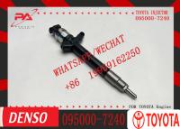 China Common Rail Injector 23670-0R160 095000-7240 Diesel Fuel Injector Nozzle for Toyota 2AD-FTV for sale