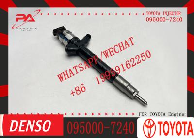China Common Rail Injector 23670-0R160 095000-7240 Diesel Fuel Injector Nozzle for Toyota 2AD-FTV for sale
