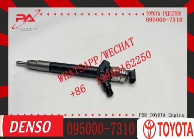 China Diesel Common Rail Injector 095000-7310 23670-09240 for Toyota 1AD-FTV 2.0 D-4D for sale