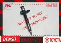 China Common Rail Fuel Injector 095000-7320 23670-0R130 for Toyota Hiace Hilux 1KD-FTV Engine for sale