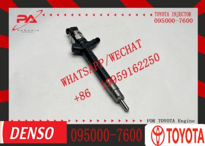 China DENSO Common Rail Fuel Injector 095000-7600 23670-0R160 for Diesel Engine for sale