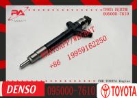China Denso Common Rail Diesel Fuel Injector 095000-7610 23670-09260 for Engine for sale