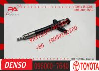 China Denso Diesel Fuel Injector 095000-7640 23670-0R020 for Toyota RAV4 Common Rail for sale