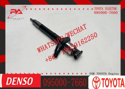 China Common Rail Fuel Injector 095000-7660 23670-0R190 High Performance for Toyota Denso for sale
