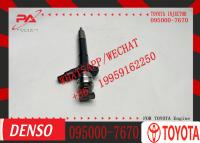 China Original Brand New Common Rail Diesel Fuel Injector 23670-0R190 095000-7670 for DENSO for sale