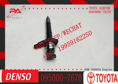 China Original Brand New Common Rail Diesel Fuel Injector 23670-0R190 095000-7670 for DENSO for sale