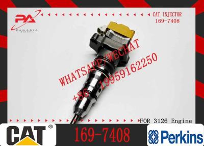 China Excavator Engine Diesel Fuel Injectors 169-7408 174-7527 for Caterpillar 3412E 3408 Engines Steel for sale