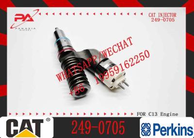 China Caterpillar C13 Injector 249-0705 10R-7236 High Pressure Common Rail for Excavator Engine 24V for sale