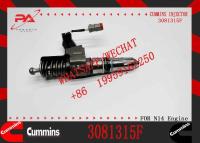 China Cummins N14 Fuel Injector 3081315F 3409975 Electronic Unit Injector 240-260 Bar for sale