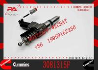 China Cummins N14 Fuel Injector 3081315F 3409975 Electronic Unit Injector 240-260 Bar for sale