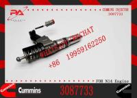 China Remanufactured Cummins N14 Diesel Fuel Injector 3087733 3411759 240-260 Bar for sale