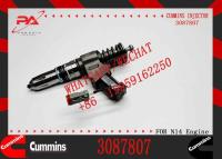 China Common Rail Fuel Injector 3087560 3087733 3087807 for Cummins NT855 QSN14 N14 Engine 240-260 bar for sale