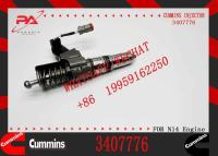 China Common Rail Fuel Injector 3407776 3409975 for Cummins N14 Engine 240-260 Bar 380-400 cc/min for sale