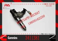 China Common Rail Fuel Injector 3411381 3087560 for Cummins N14 Engine 240-260 Bar for sale