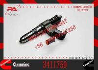 China Remanufactured Cummins N14 Diesel Fuel Injector 3411759 3087560 240-260 Bar for sale