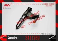 China Remanufactured Cummins N14 Diesel Fuel Injector 3411759 3087560 240-260 Bar for sale
