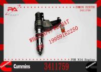 China Remanufactured Cummins N14 Diesel Fuel Injector 3411759 3087560 240-260 Bar for sale