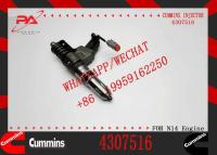 China Cummins N14 Injector 4307516 4384360 for QSM11 ISM11 M11 Engine 240-260 Bar for sale