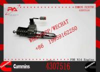 China Cummins N14 Injector 4307516 4384360 for QSM11 ISM11 M11 Engine 240-260 Bar for sale