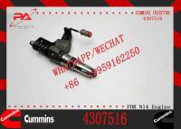 China Cummins N14 Injector 4307516 4384360 for QSM11 ISM11 M11 Engine 240-260 Bar for sale