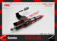 China Cummins N14 Injector 4307516N 4384360 for QSM11 ISM11 M11 Excavator Engine Parts 240-260 Bar for sale