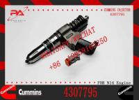 China Common Rail Fuel Injector 3411765 3411766 3411767 4307516 4307776 4307795 for Cummins N14 Engine Truck Parts for sale