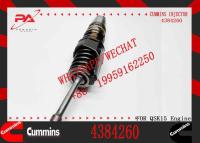 China Fuel Injector 4384260 4928262 for Cummins QSKX15 Diesel Engine 280-300bar 420cc/min for sale