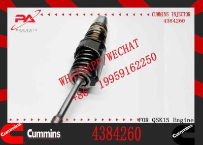 China Fuel Injector 4384260 4928262 for Cummins QSKX15 Diesel Engine 280-300bar 420cc/min for sale