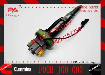 China Common Rail Fuel Injector 2867148 F00B J00 002 for Cummins QSK19 600-800HP Engine for sale