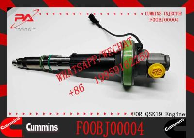 China Common Rail Fuel Injector F0OBJ00004 F00L0J019 for Cummins QSK19 1600-2000bar Diesel Engine for sale