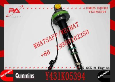 China New Fuel Injector for Cummins QSK19 Engine Y431K05394 FO0BJ10006 4955526 1600-2000bar for sale