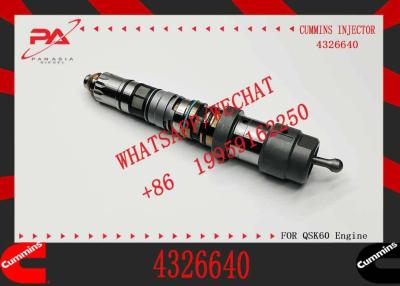 China Fuel Injector 4088428 4088429 4326640 for Cummins QSK60 Engine 24V 1800-2400 bar for sale