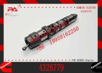 China Common Rail Fuel Injector 4326779 4928346 4928349 for Cummins QSK60 60L V16 Engine 1800-2400 bar for sale