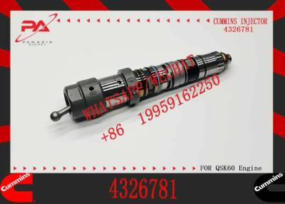 China Cummins QSK60 QSK45 Injector 4326781 1700-2300bar High Pressure Common Rail for XPI Fuel System for sale