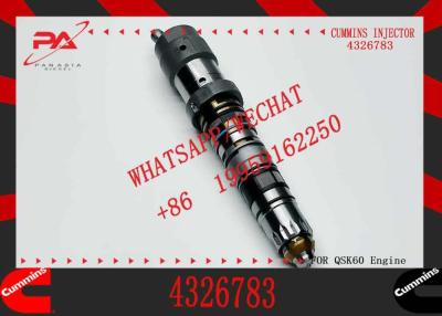 China Common Rail Fuel Injector 4326783 4326784 4902817 for Cummins QSK60 Excavator Truck Parts for sale