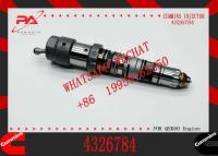 China Cummins QSK23 QSK60 Fuel Injector 4326784 1700-2300bar High Pressure Common Rail for sale