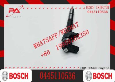 China Bosch Common Rail Injector 0445110536 for Excavator Engine 2550-2950bar for sale
