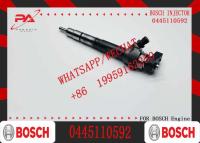 China Bosch 110 Series Common Rail Injector 0445110592 1650bar for Excavator Diesel Engine for sale