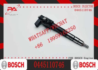 China Bosch 110 Series Fuel Injector 0445110746 24V CRDI 2400 Bar for Excavator Engine for sale