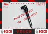 China Bosch 110 Series Fuel Injector 0445110745 0445110746 0445110748 2400bar 24V CRDI for Excavator Engine for sale